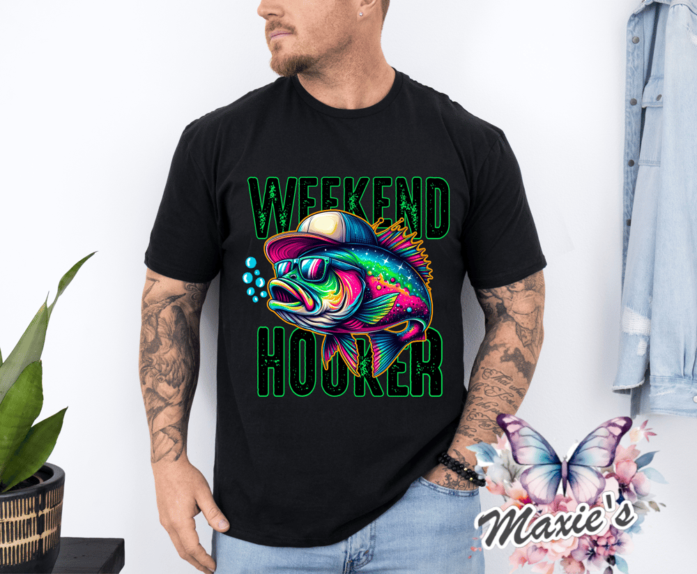 Weekend Hooker Funny Graphic DTF Transfer – Maxie's