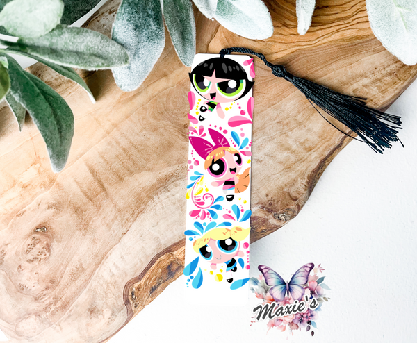 PowerPuff Girls Graphic Design UVDTF Pen Wrap / Bookmark Decal – Maxie's